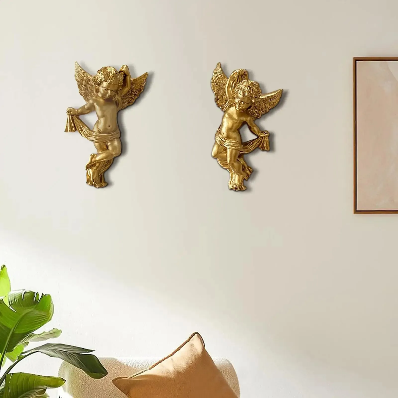 Angel Wall Sculpture Wholesale Angel Wings Wall Decor For Your Store