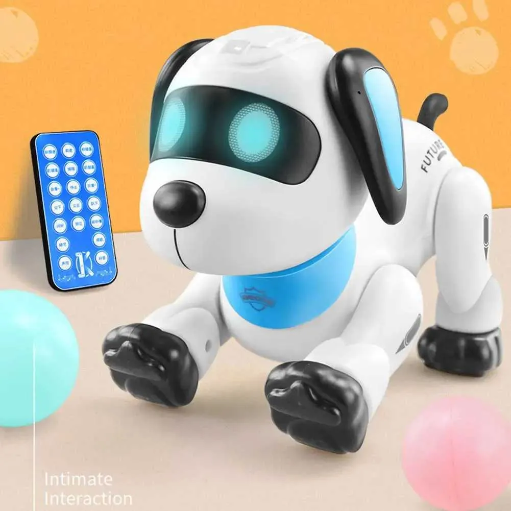 Remote Control Robot Dog Toy, Interactive Puppy With Music ...