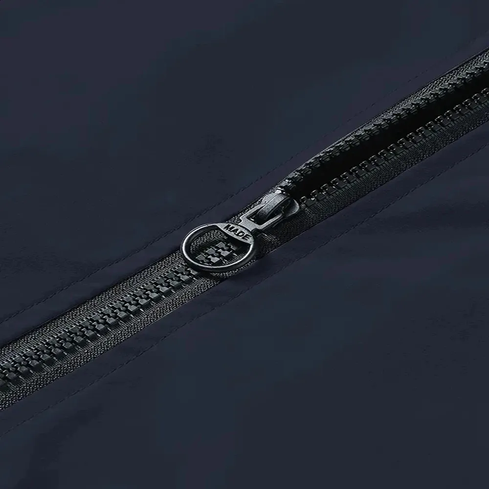 Men's Ultra-Thin Spring Jacket: Solid Color Pilot Style, Stand Up ...