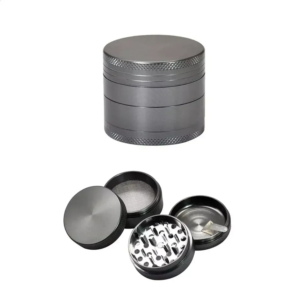 Premium 4-Layer Herb & Spice Grinder with Scraper - Portable, Smooth ...