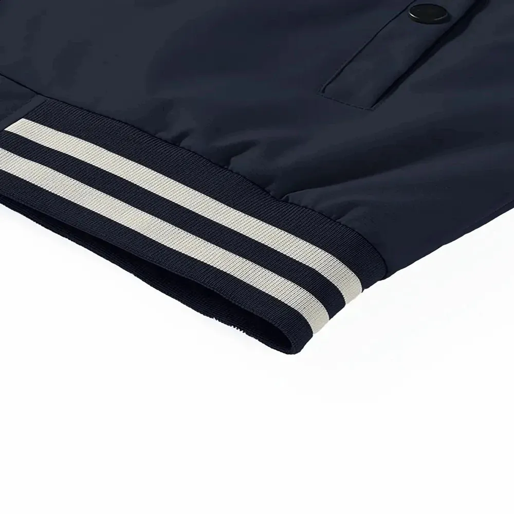 Men's Ultra-Thin Spring Jacket: Solid Color Pilot Style, Stand Up ...