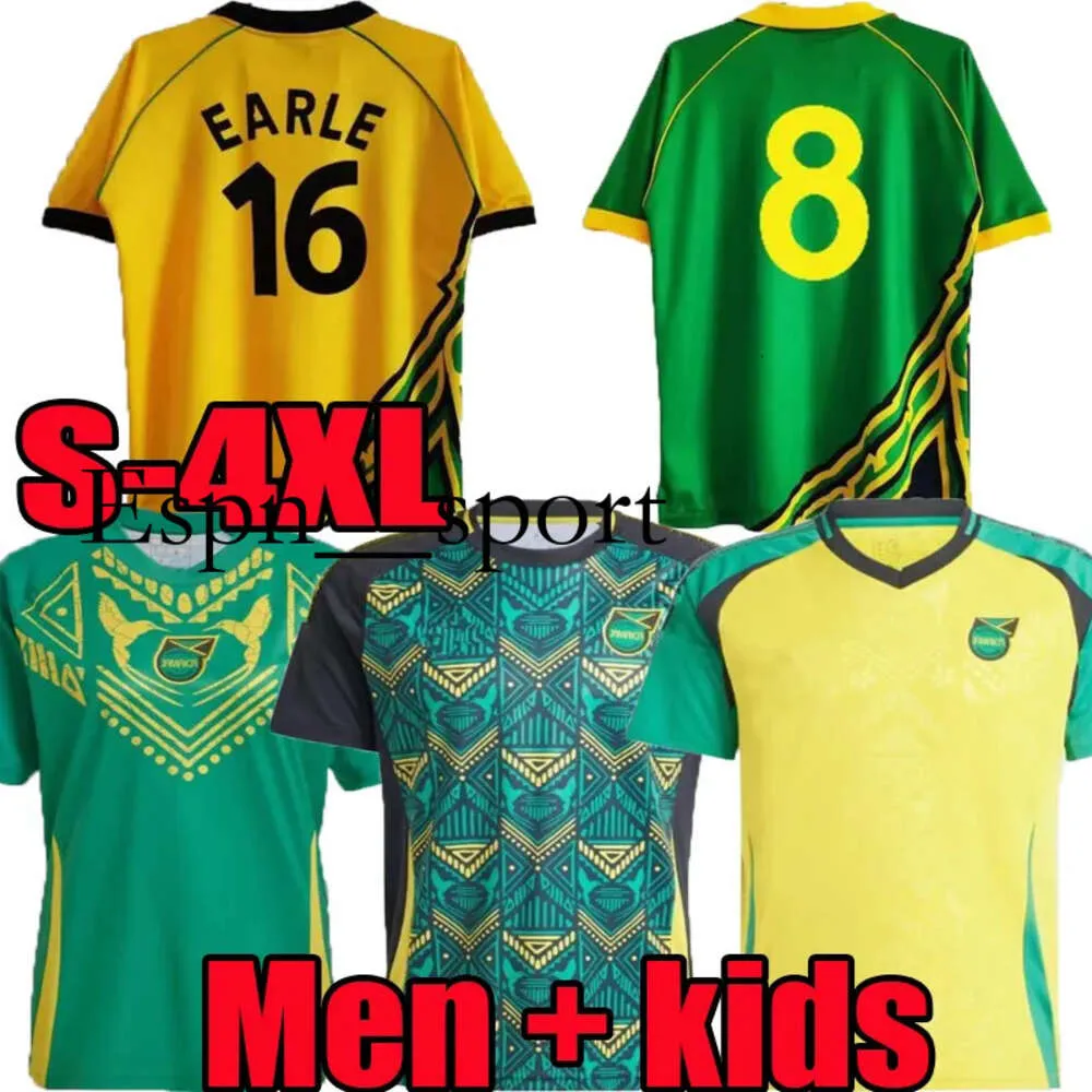 Es08 1998 Retro 2024 2025 Jamaica HOME Away National Soccer Jerseys 23 ...
