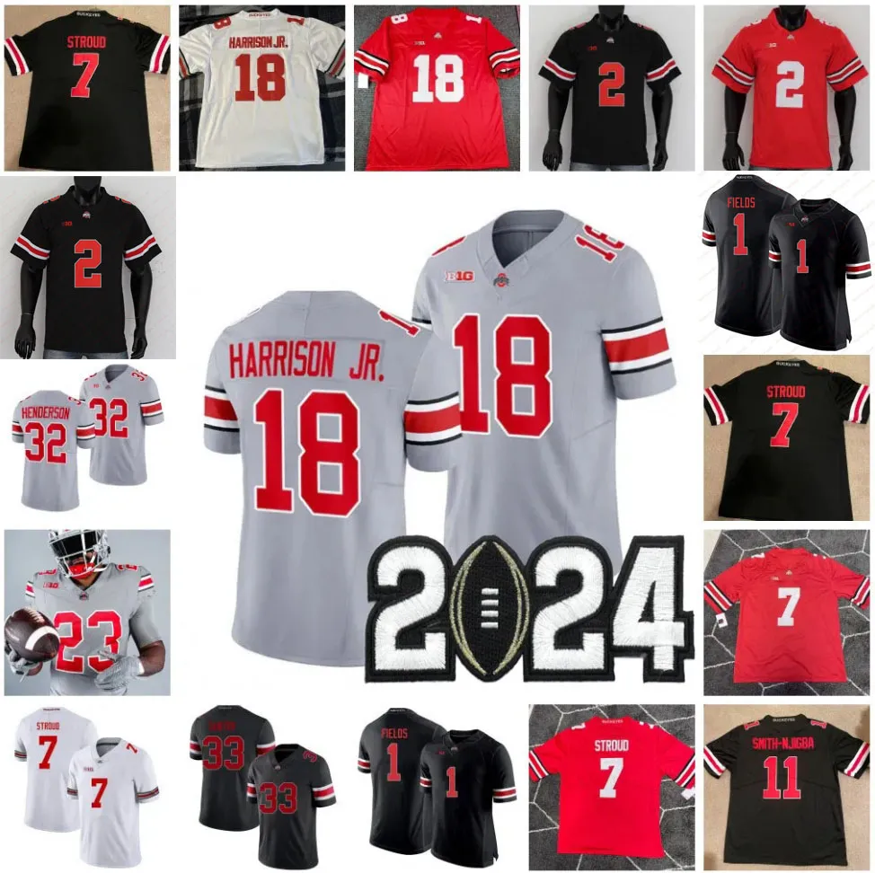 Custom Ohio State Buckeyes American Football Tops Featuring Cade Stover ...