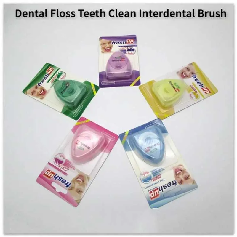 Pocket Flosser With Interdental Brush And Tooth Picks Holder Teeth ...