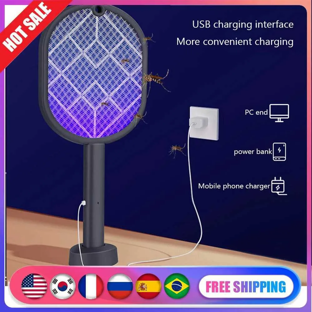 DHgate.com:Mosquito Zapper, 2-in-1 Bug Zapper & Electric Fly Swatter ...