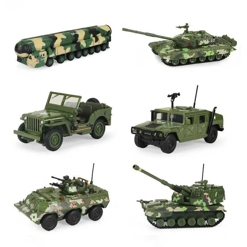 Tactical Military Model World War II Hummer H1 Willis GP Military ...