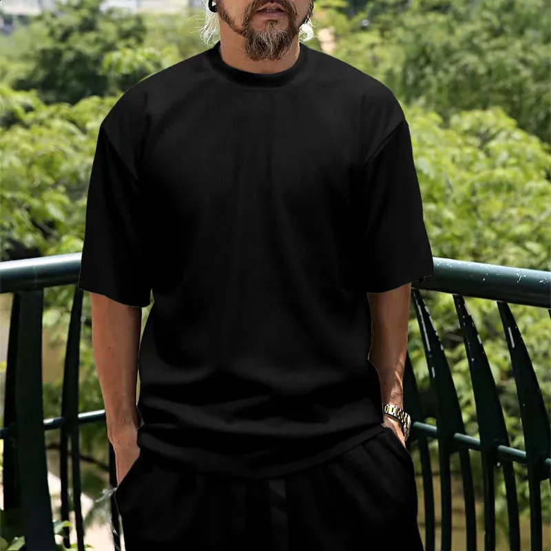 Men's Casual Short Sets: Summer Sports Suit - Lightweight Tracksuit for ...