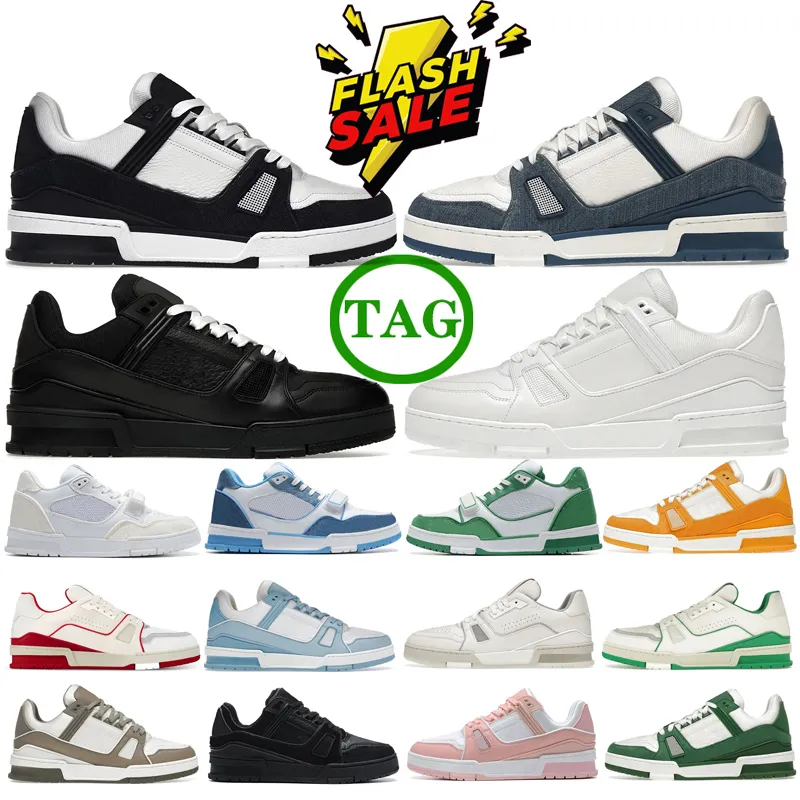 Designer Casual Shoes Triple Black White Pink Sky Blue Black Green ...