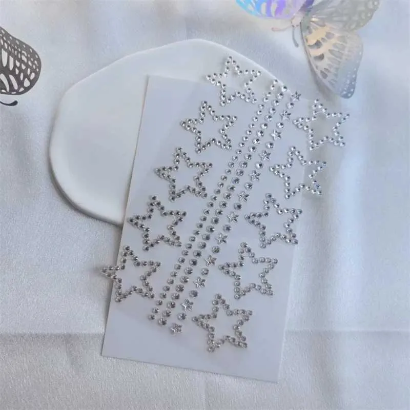 3D Star Face & Body Stickers: DIY Makeup Tattoos for Music Festivals ...