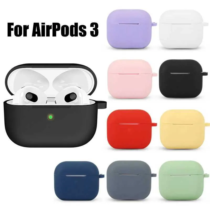 AirPods 3 Case - Soft Silicone Protective Cover, Wireless Bluetooth ...
