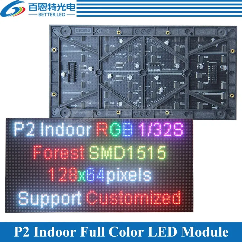 DHgate.com:3in1 Full-Color SMD P2 LED Display Panel Module (256x128mm ...