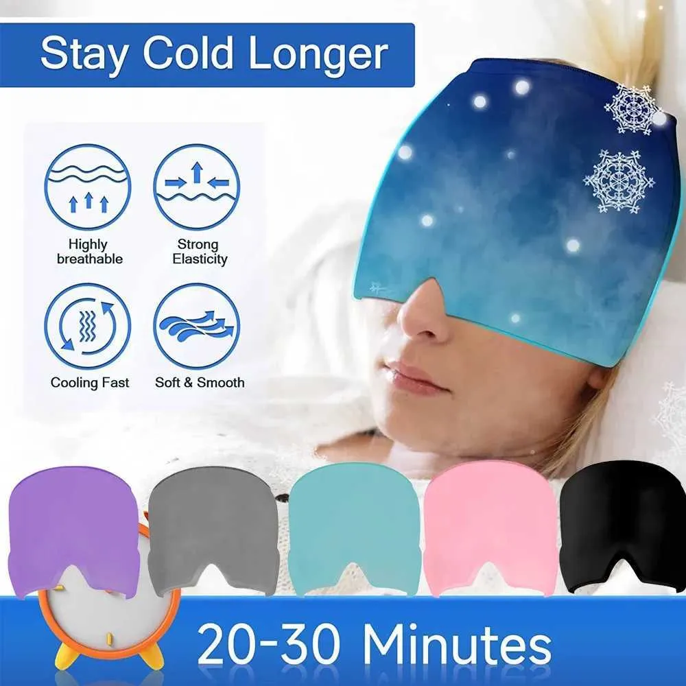 Ice Hat Gel Cold Compress Cap Headache Migraine... From Thousand_alley ...