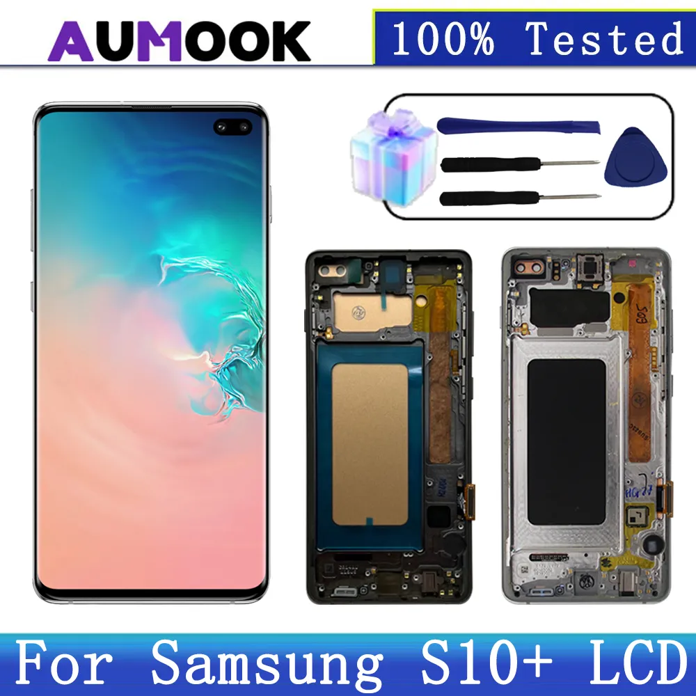 Samsung S10 Plus Samsung Touch Display Digitizer With Frame SM G975F ...