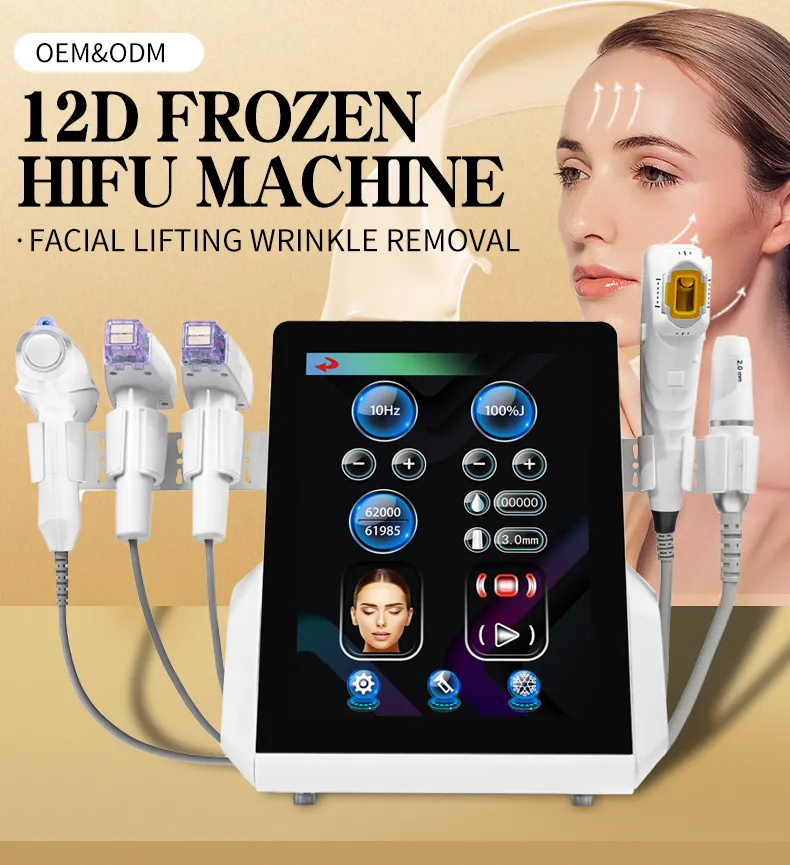 Hifu Machines 2025 Frozen Hifu 12D Ice Cool: Advanced Anti Aging Beauty ...