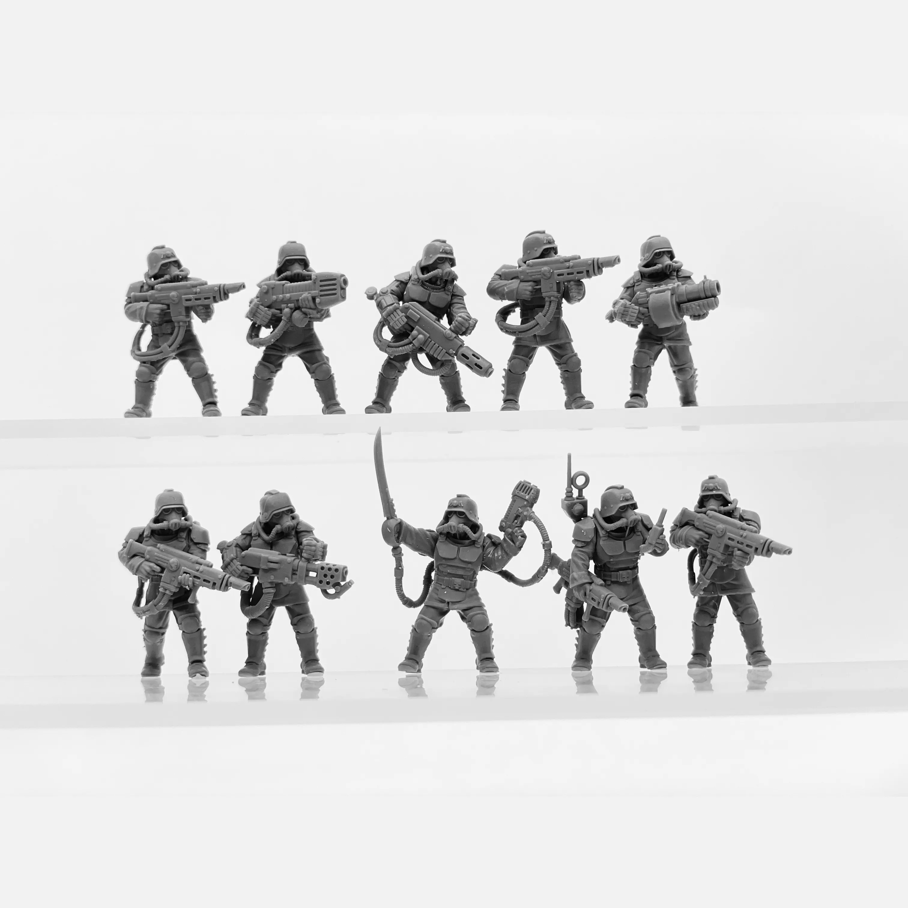 28mm Scale Guard Commandos Resin Model Kit Minitaure Resin Doll ...
