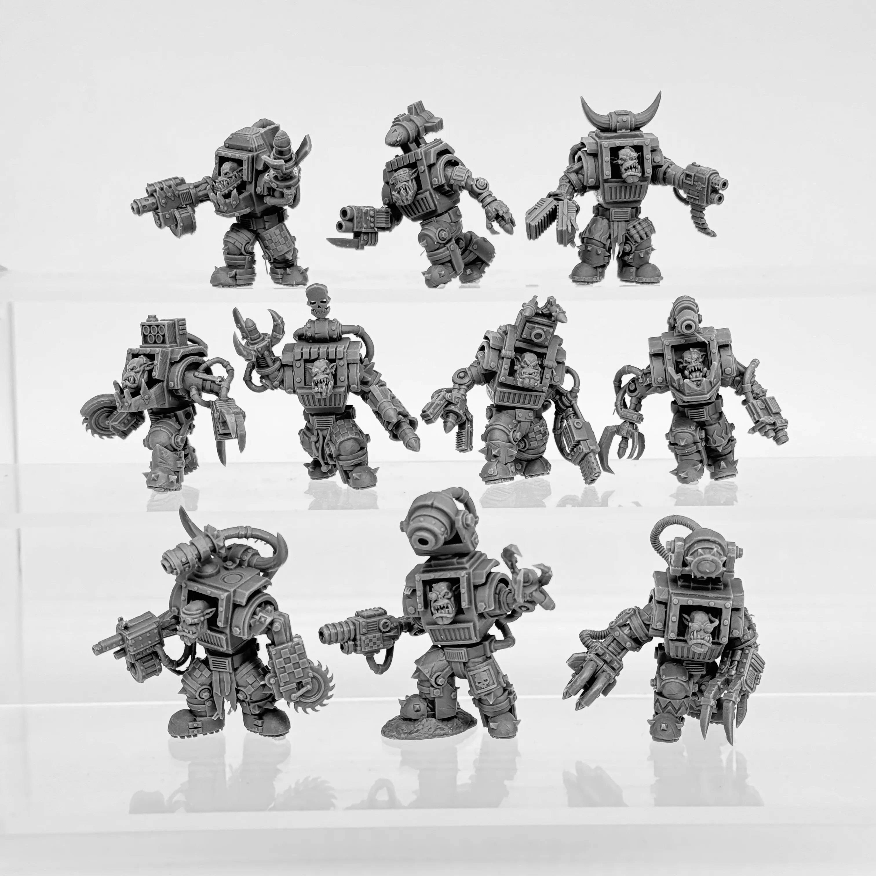 AZ STEELBRUTES Resin Model Kit Miniature Tabletop War Gaming 10 ...