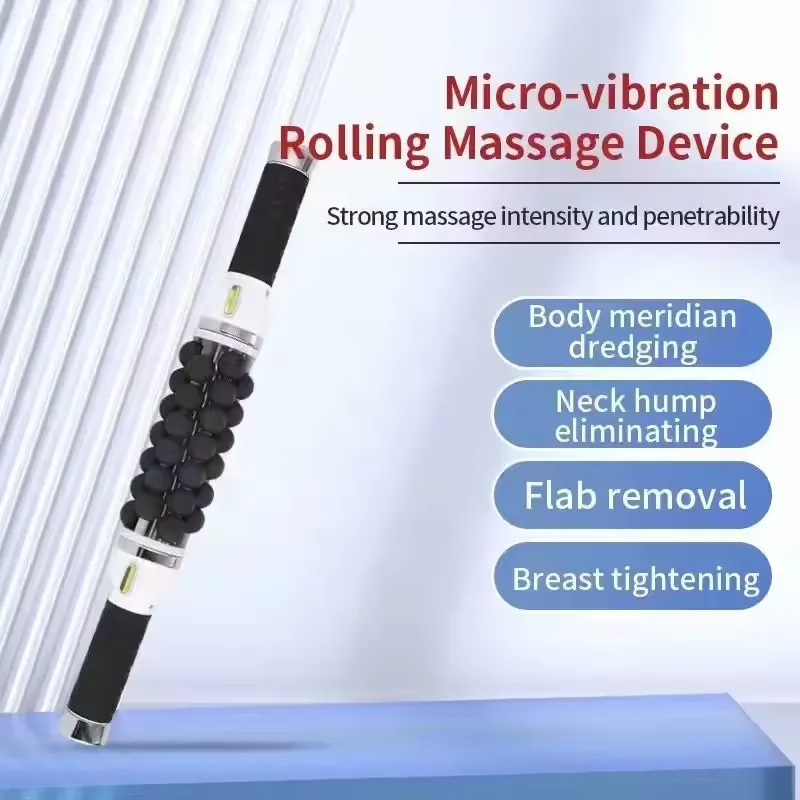 Slimming Machine 360° Rotation Portable Micro Vibration Roller Massager ...