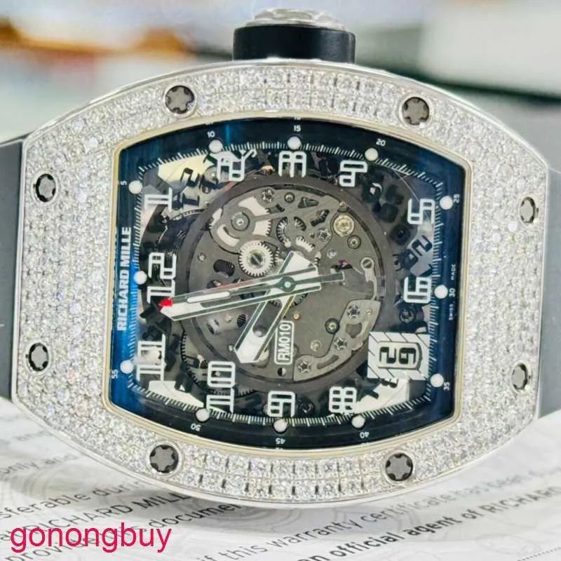 RM Racing Machine RM010 Swiss Chronograph Watches Watch With Diamond ...