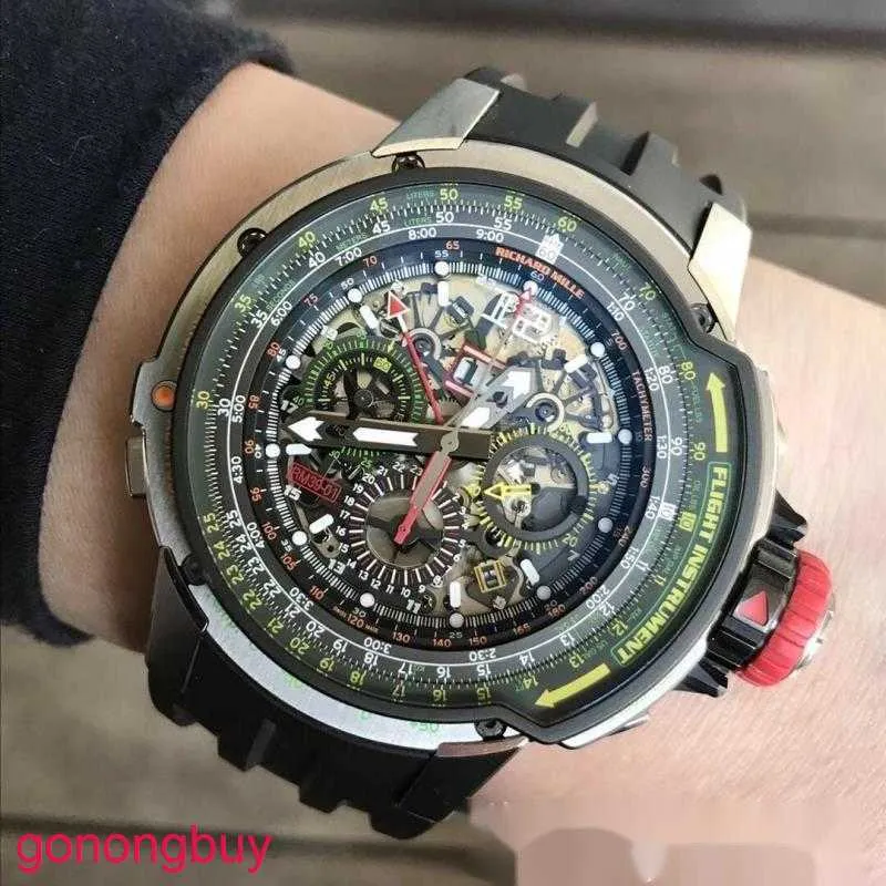 RM Racing Machine RM39 01 Automatic Winding Flyback Skeleton ...