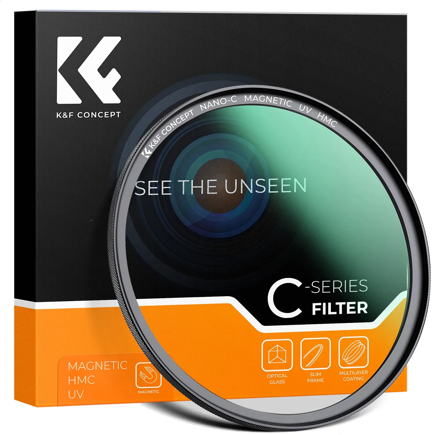 DHgate.com:Updated 2024 KF Concept 67-82mm Magnetic UV Filter - Multi ...