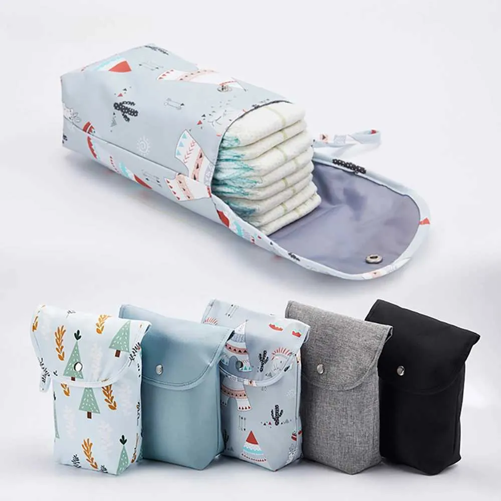 Reusable Wet Dry Nappy Bag - Waterproof Diaper Disposal Bags for Baby ...
