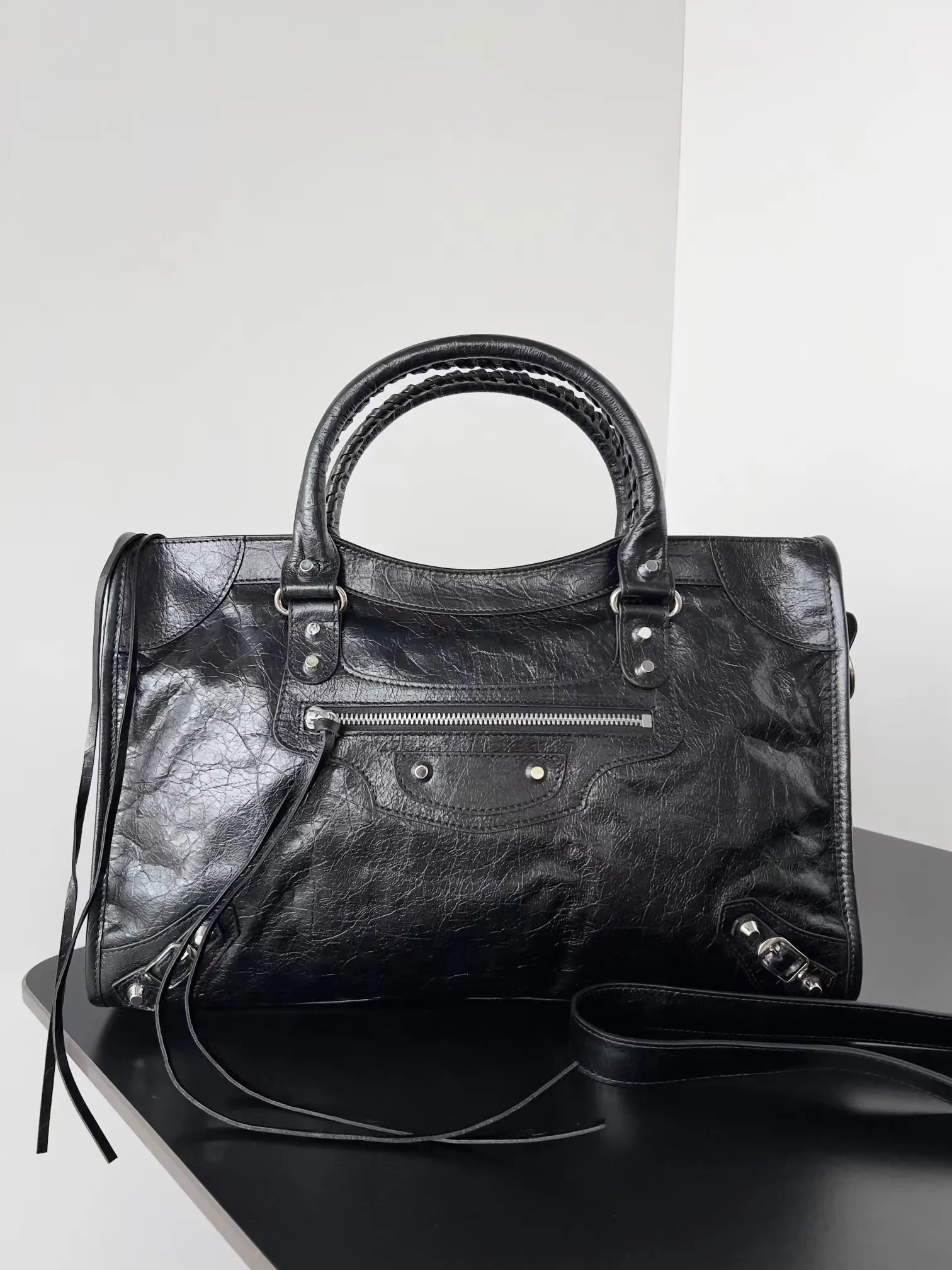 Premium Women's Motorcycle Handbag - Le City Style, Aron Color Designer ...