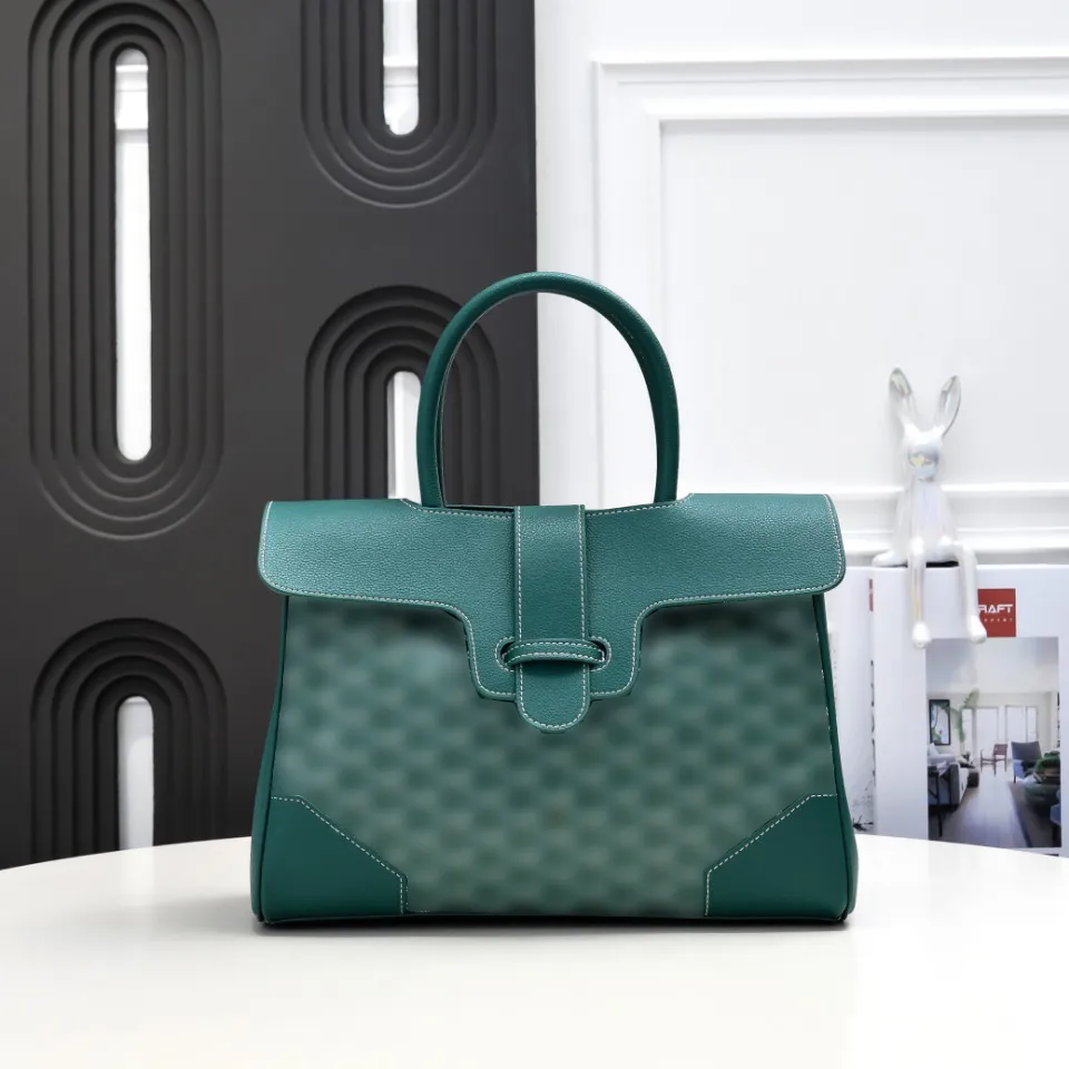 High-End Leather tote for Women - Designer Luxury Handbag with Shoulder ...