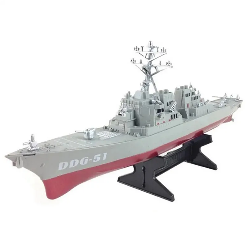 DIY Guided Missile Destroyer Ship Model With Jewellery Display Stand ...