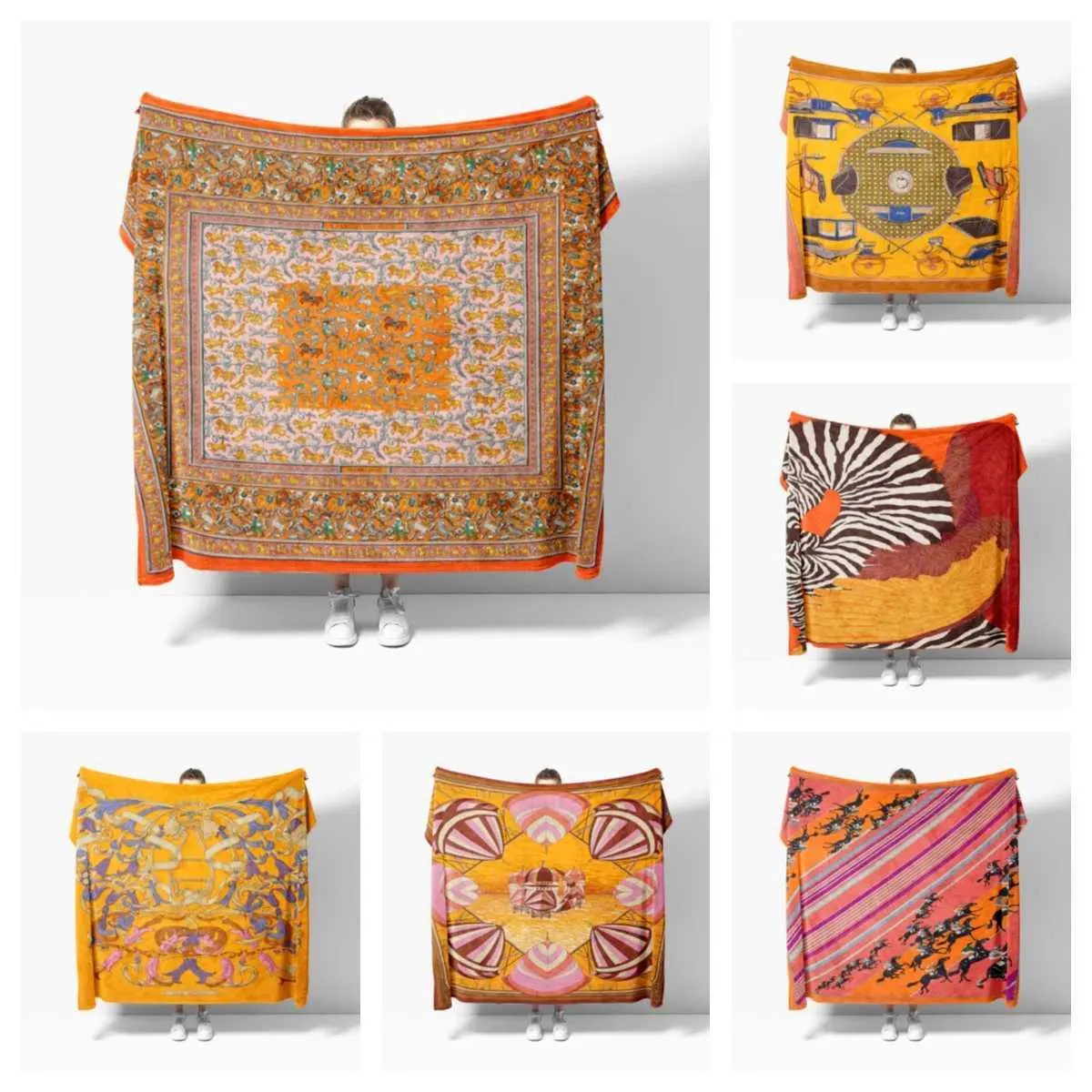 Premium Orange Flannel Blanket - Super Soft, Breathable & Warm - Best ...