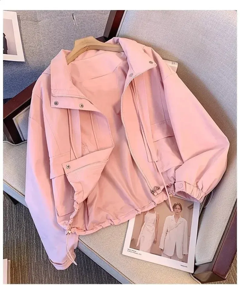 Lightweight Hooded Spring Jacket: Women's Casual Thin Zip Up Top - Shop ...