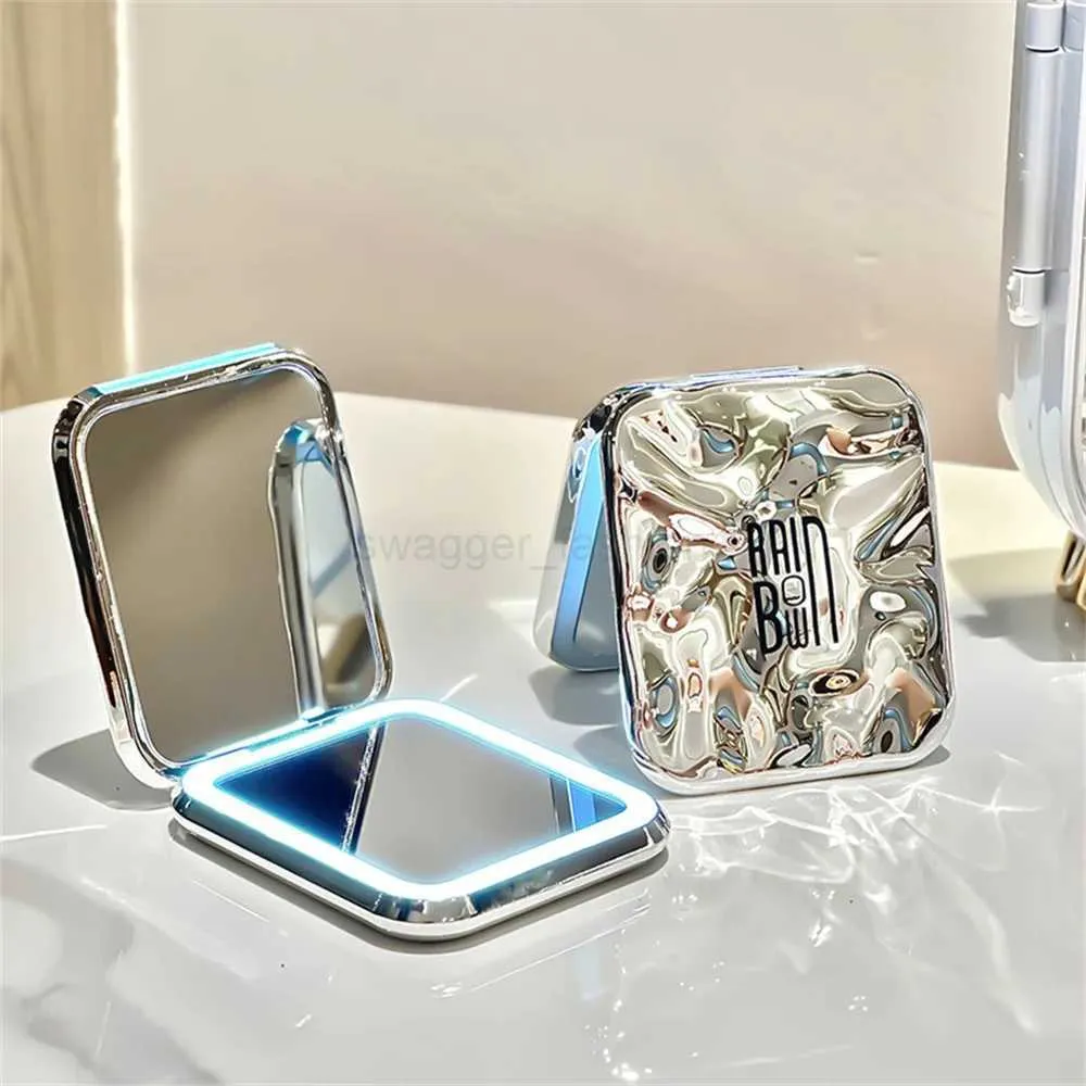 Portable LED Makeup Mirror: Travel Ready, Lighted Compact, Perfect Dorm ...