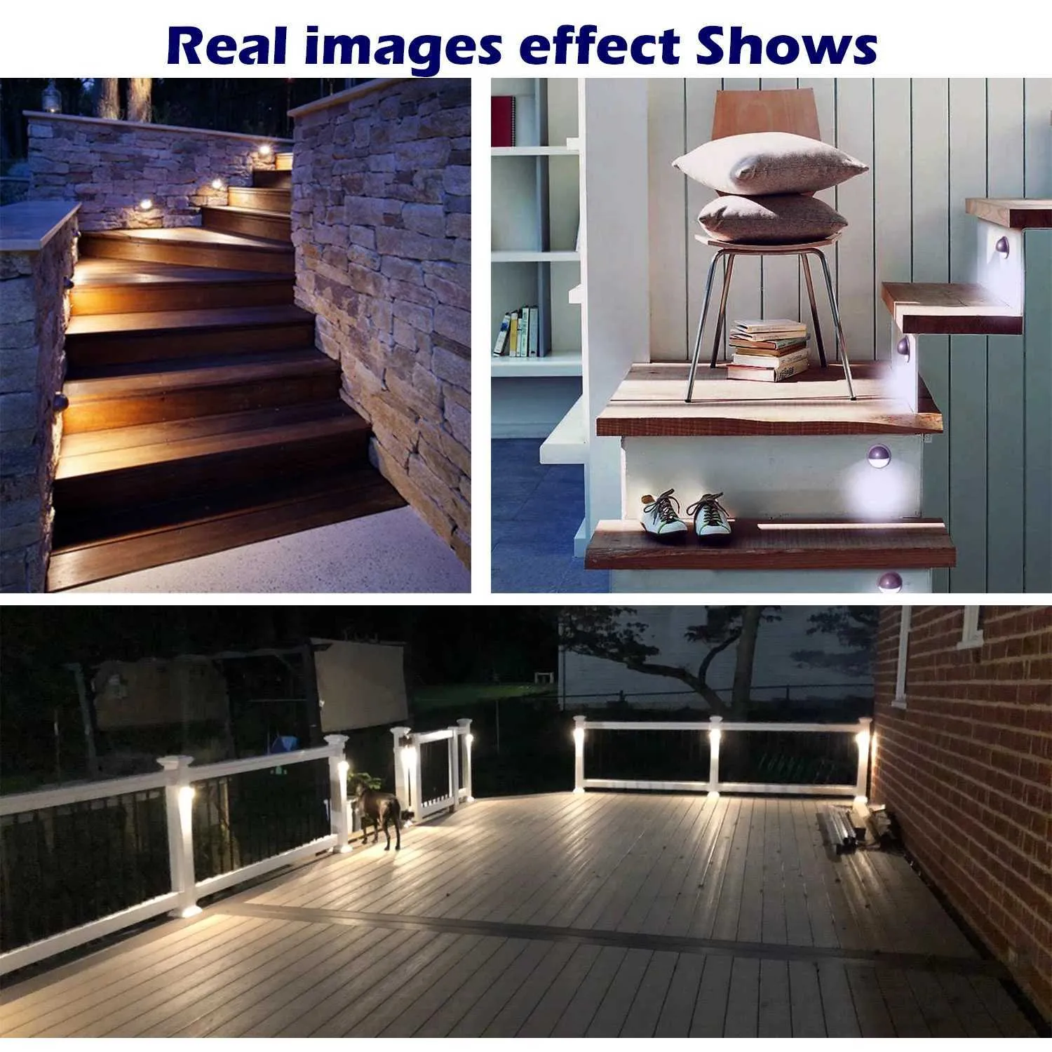 Recessed Deck Lights Recessed LED Deck Light Kits, 16 Pack In Ground ...