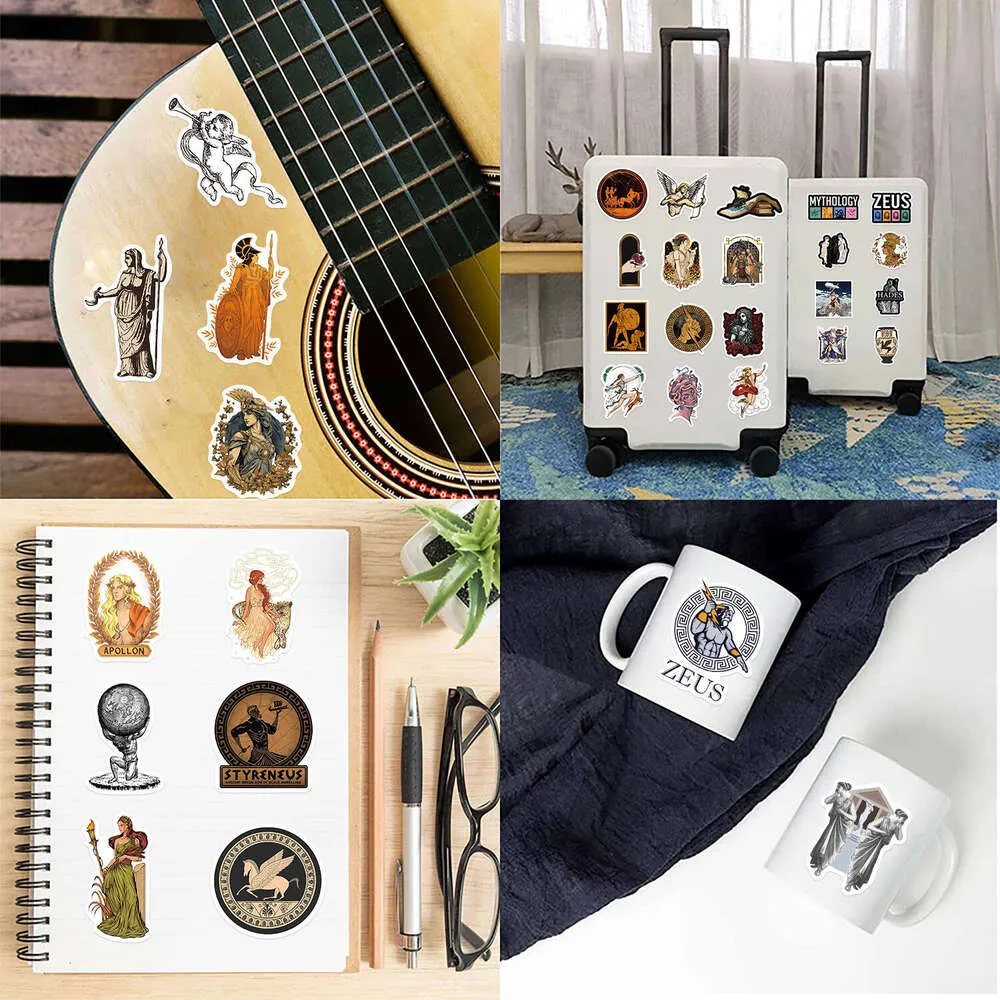 Personalized Greek Mythology Aesthetic Sticker Graffiti Art Set Of 50 ...