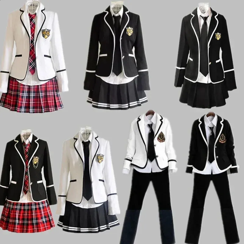 Boys' Long Sleeve JK Uniform Set Japanese & Korean Style, Student ...
