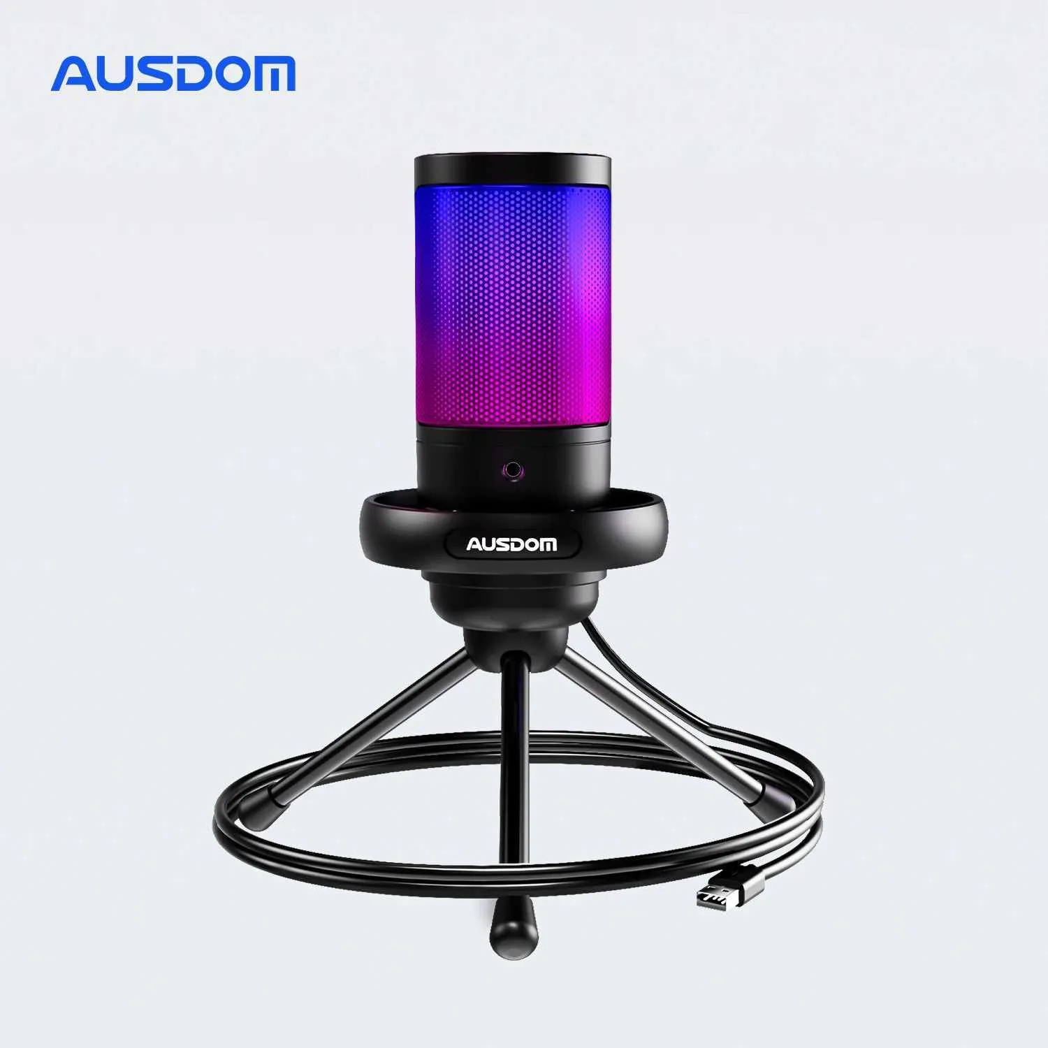 DHgate.com:AUSDOM ME6S USB Gaming Microphone for Crystal-Clear ...