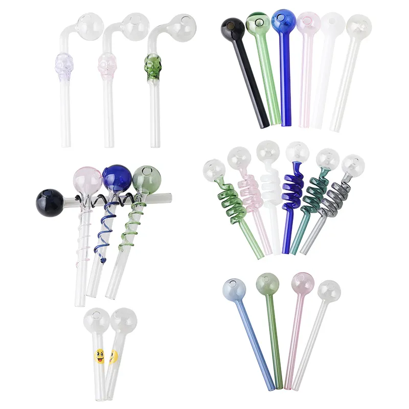 6 Premium Pyrex Glass Oil Burner Pipe - Heady Design, ! Wholesale ...