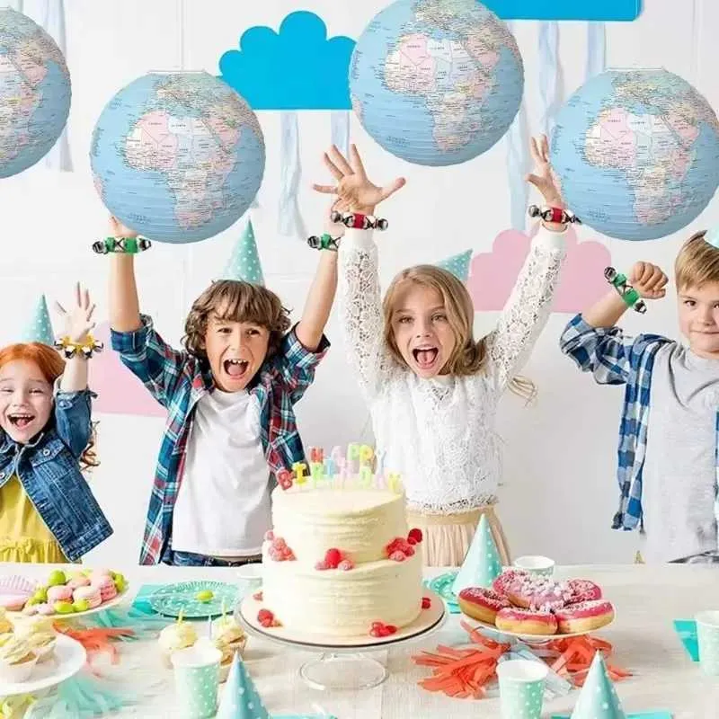 World Map Paper Paper Lanterns Kmart 12 Inch 30cm Perfect For Travel ...