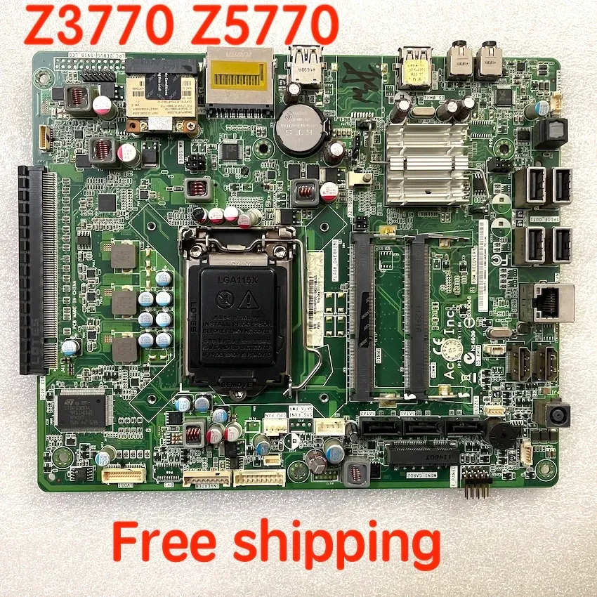 DHgate.com:MBSHM0P001 For Acer Z3770 Z5770 Motherboard IPISB-AG REV:1. ...