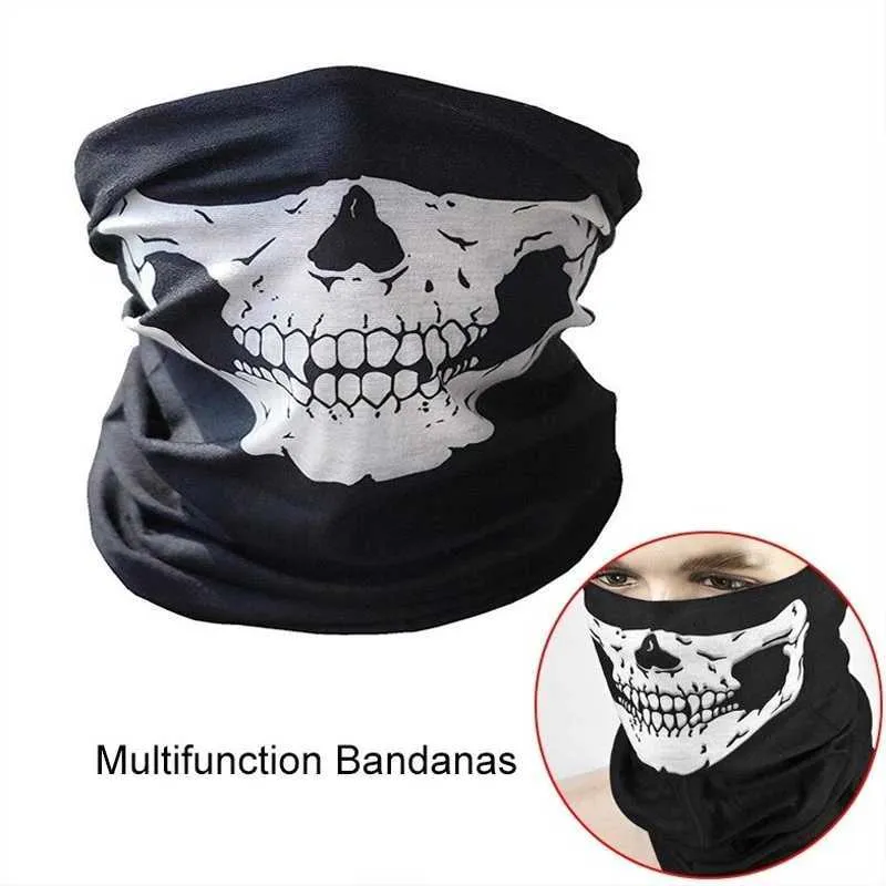 Horror Skeleton Chin Mask: Realistic Skull Mask for Halloween ...