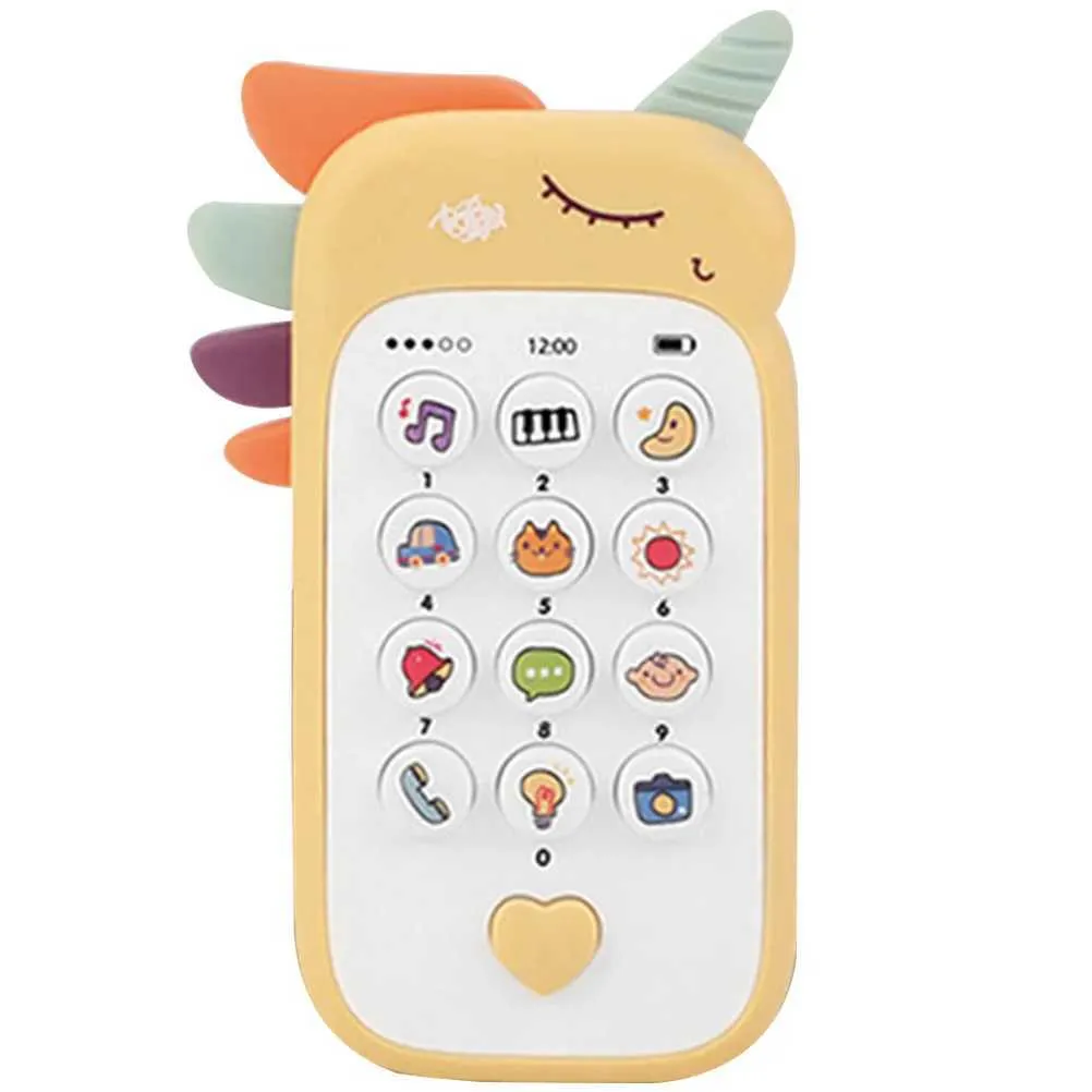Musical Toy Phone for Toddlers - Safe, Bite-Resistant Pretend Cell ...