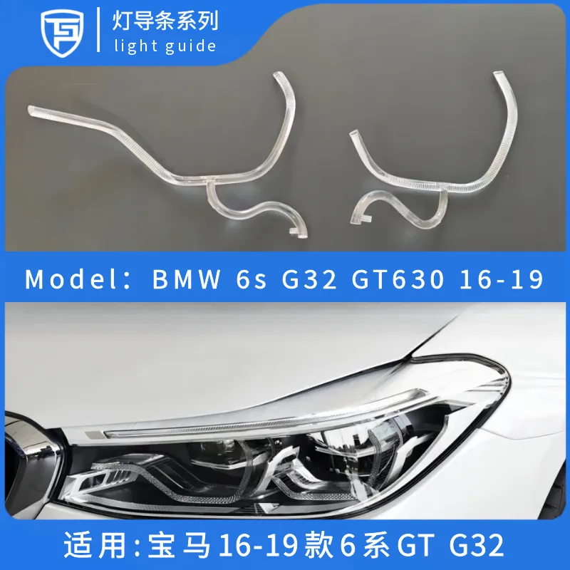 BMW G32 GT Daytime Running Lights - Bright White LED DRL Light Bar ...