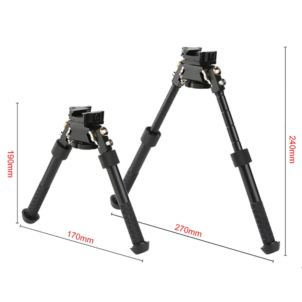 V8 Foldable tripod stand with 360° Tilt, Rotation, Retractable 20mm ...