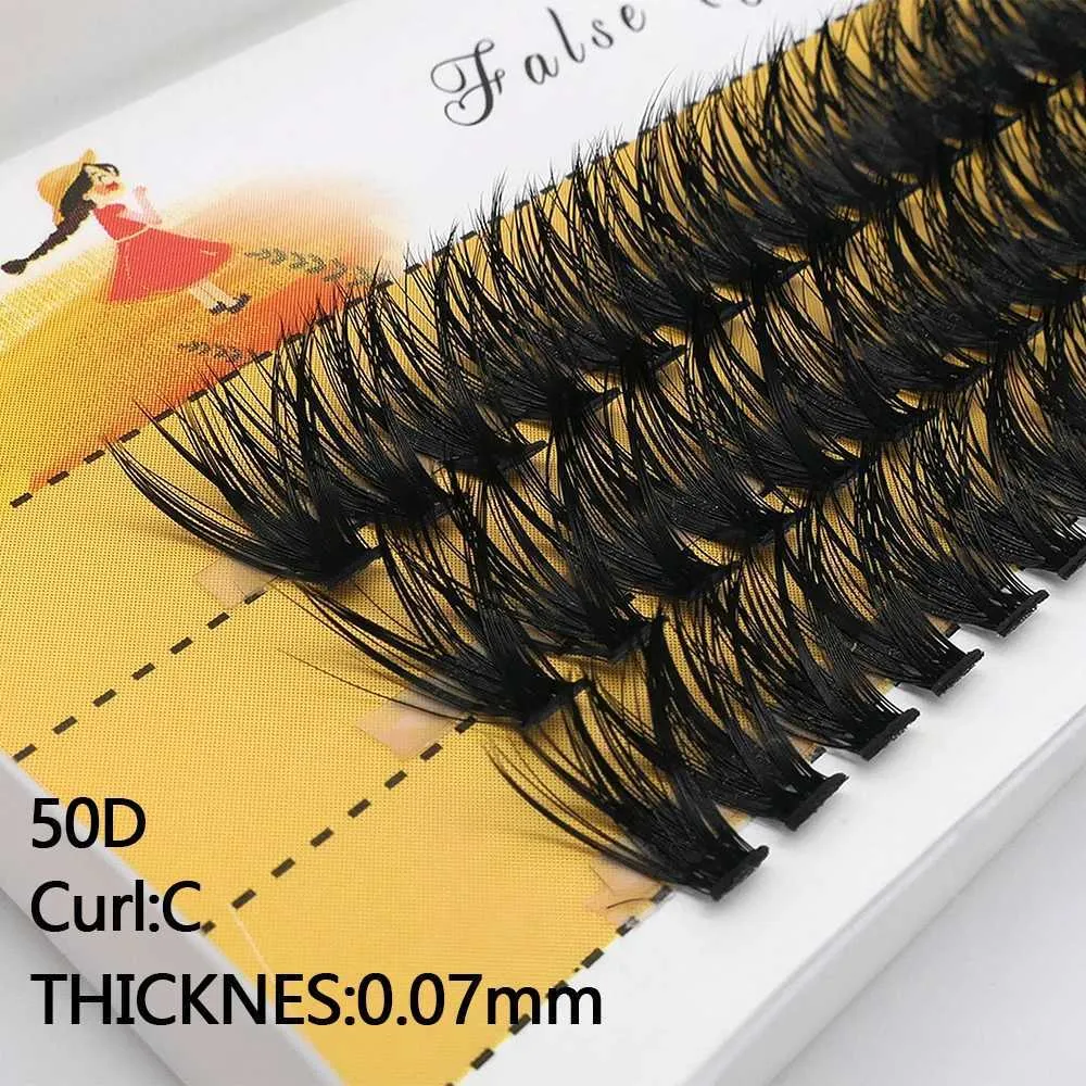 DHgate.com:Individual Mink Eyelashes Extensions: 60 Bundles/Box, 20D ...