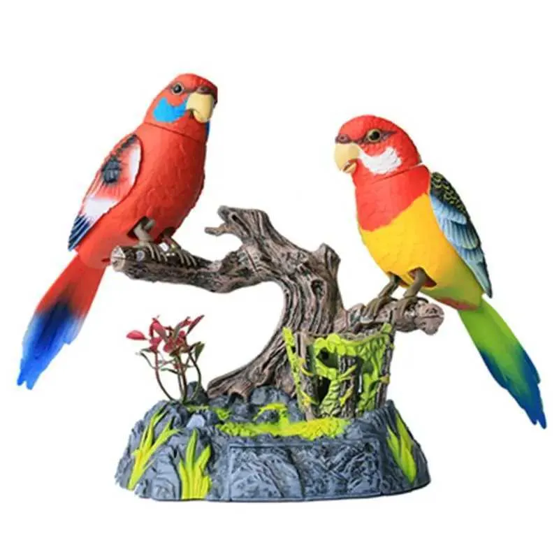 DHgate.com:Interactive Voice-Activated Artificial Pet Bird Toy for Home ...