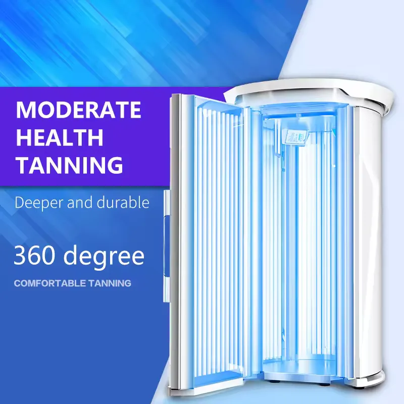 Factory Sunless Tanning Sunbed Machine Germany Cosmedico UV Tubes ...