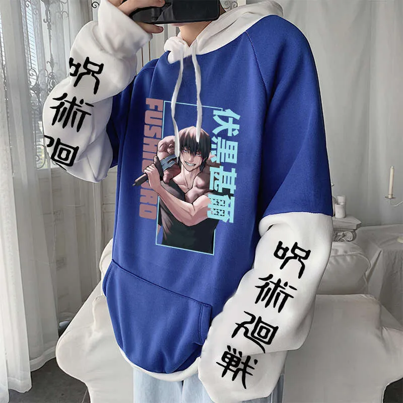Kaisen Jujutsu Fushiguro Toji Hoodie Japanese Anime Streetwear For Men ...