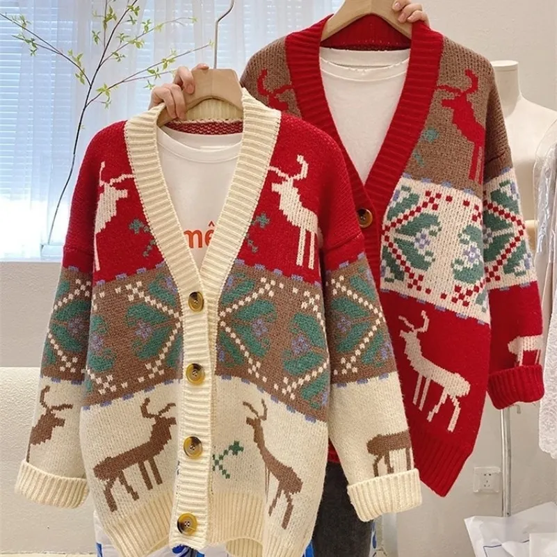 Vintage Knit Christmas Cardigan: Festive Sweaters for Men & Couples ...