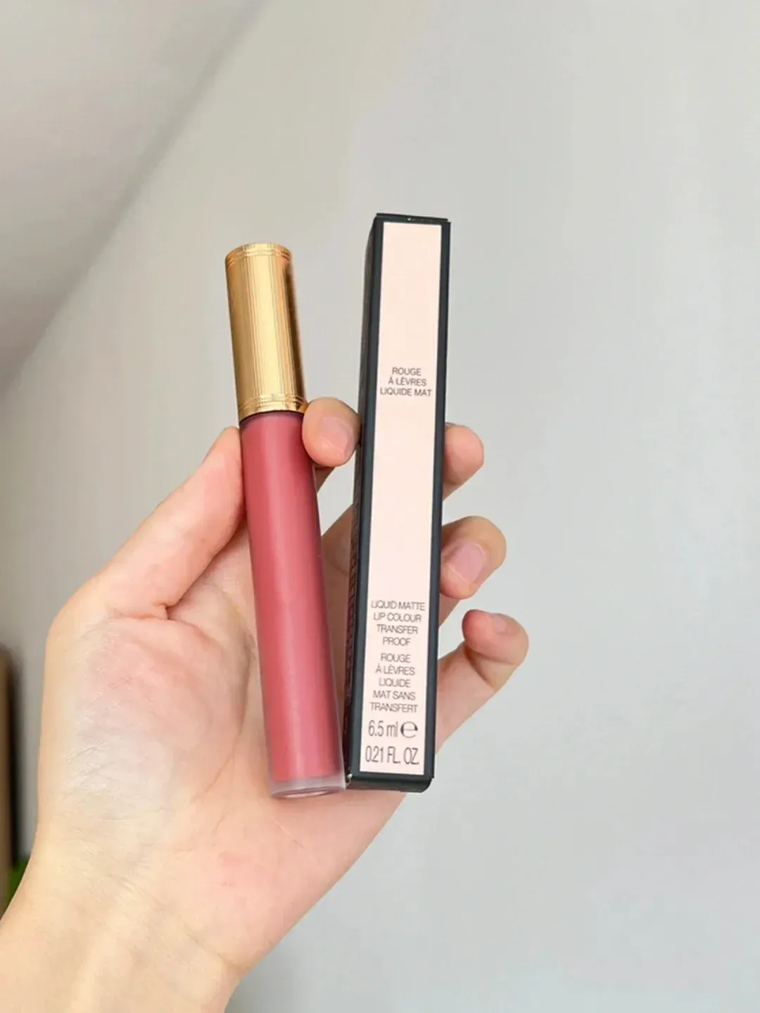 TOP Quality Lip Gloss 6.5ml Liquid Matte Lip Colour 0.21fl.Oz Rouge A ...