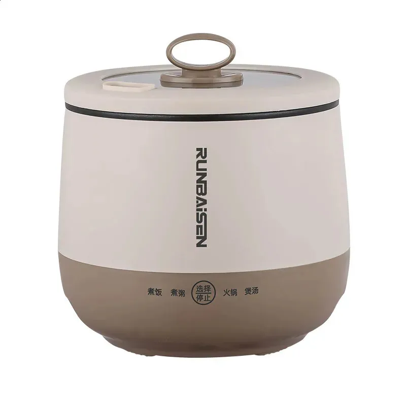 Compact Mini Rice Cooker - Small Electric Cooker, Non-Stick, Multi ...
