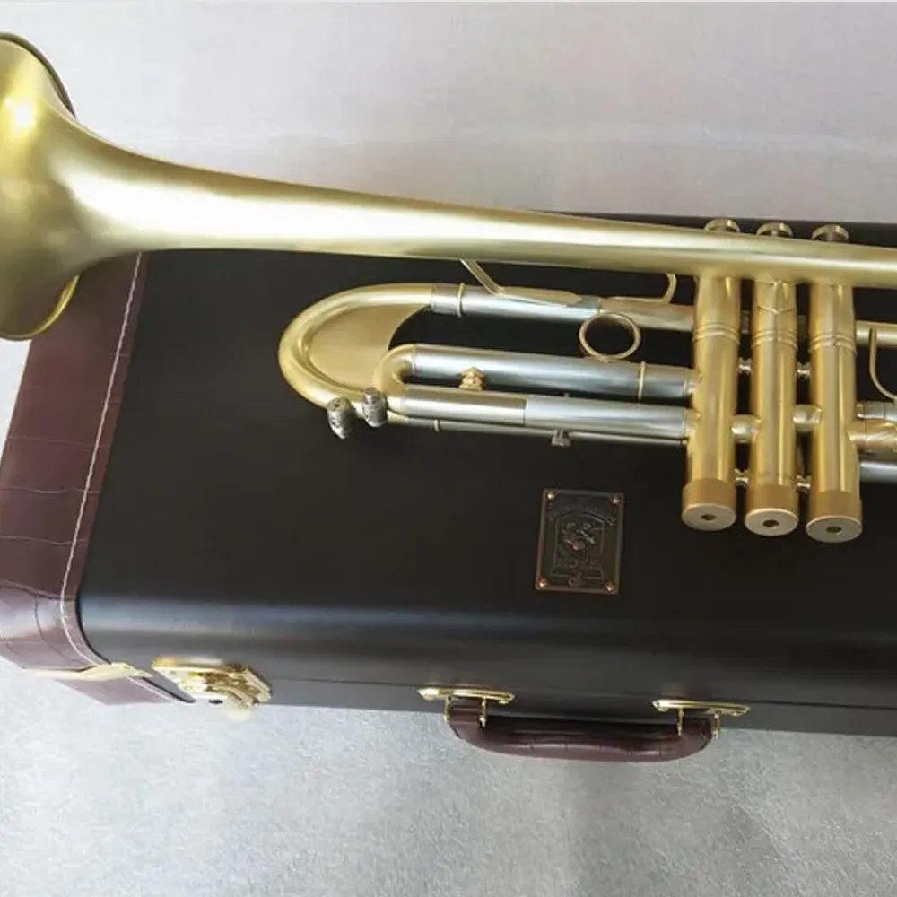 LT197GS-77 B Flat trumpet playing - Antique Bronze...